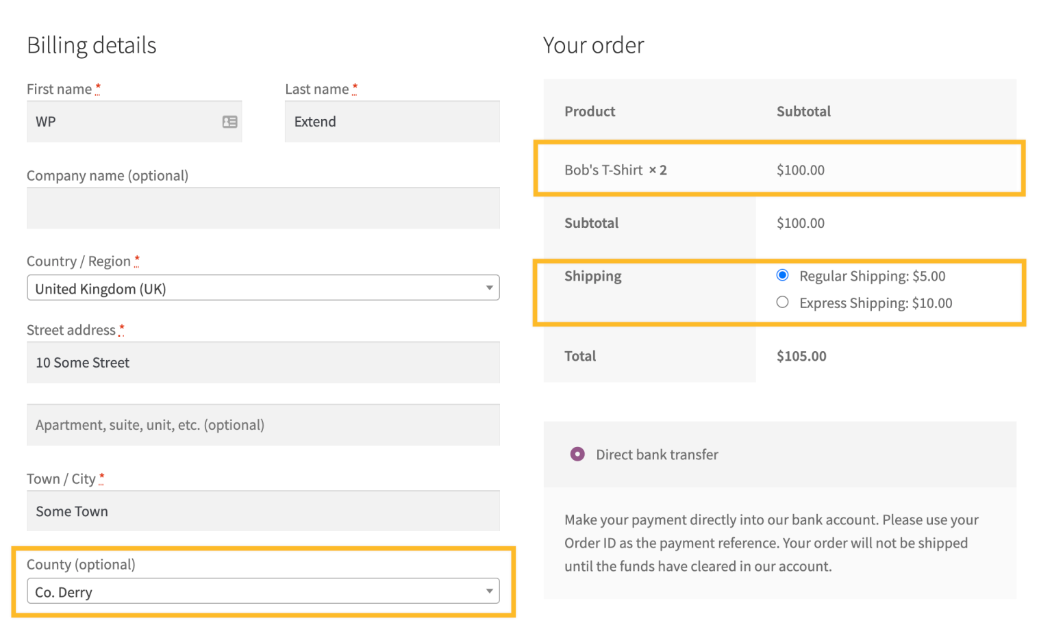 Use Case: Conditional Shipping for Northern Ireland - CODIBU